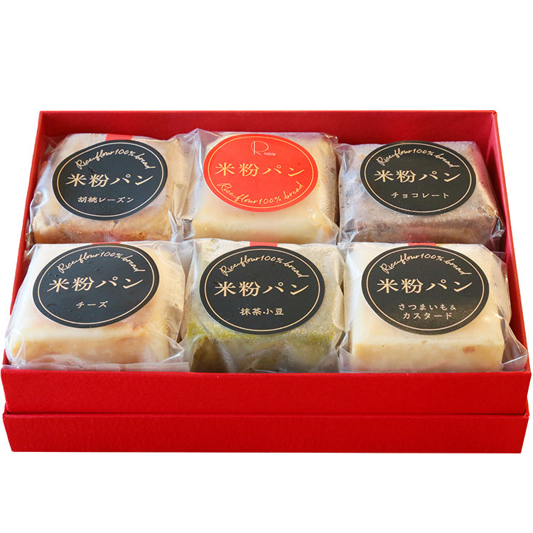 あきたこまち100％グルテンフリー米粉パン ギフトBOX|Rtable|小田急百貨店オンラインショッピング